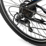 Hyper 26" 36V Electric Mountain Bike for Adults, Pedal-Assist, 250W E ...