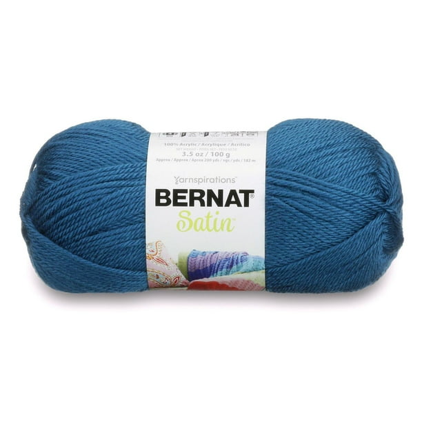 Bernat® Satin™ Yarn, Acrylic #4 Medium, 3.5oz/100g, 200 Yards, Luxury ...