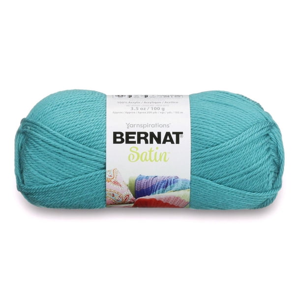 Bernat® Satin™ Yarn, Acrylic #4 Medium, 3.5oz/100g, 200 Yards - Walmart.ca