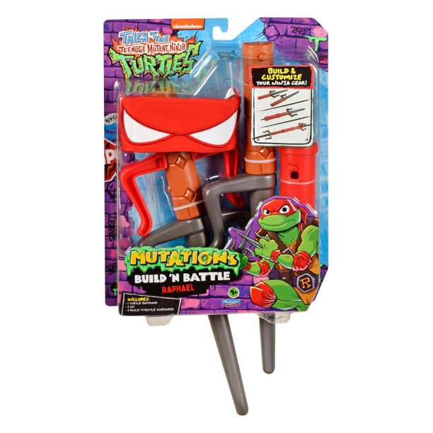 TMNT - Build N Battle Roleplay Set Raphael - Walmart.ca
