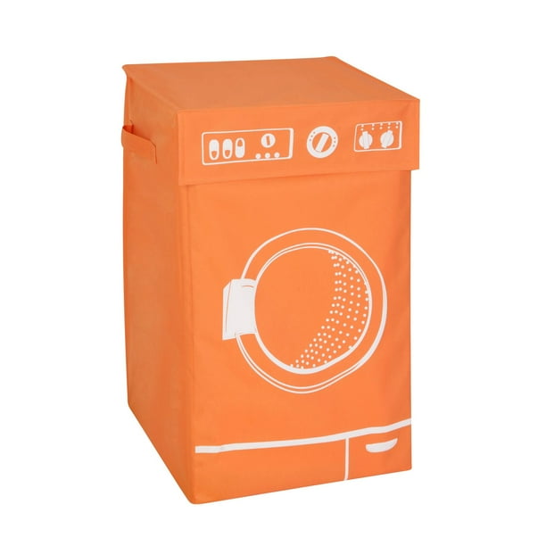 Honey-Can-Do Orange Graphic Hamper - Walmart.ca