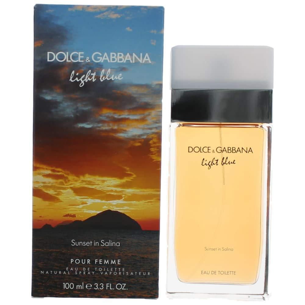 Dolce & Gabbana Light Blue Sunset in Salina 100ml EDT Spray (W ...