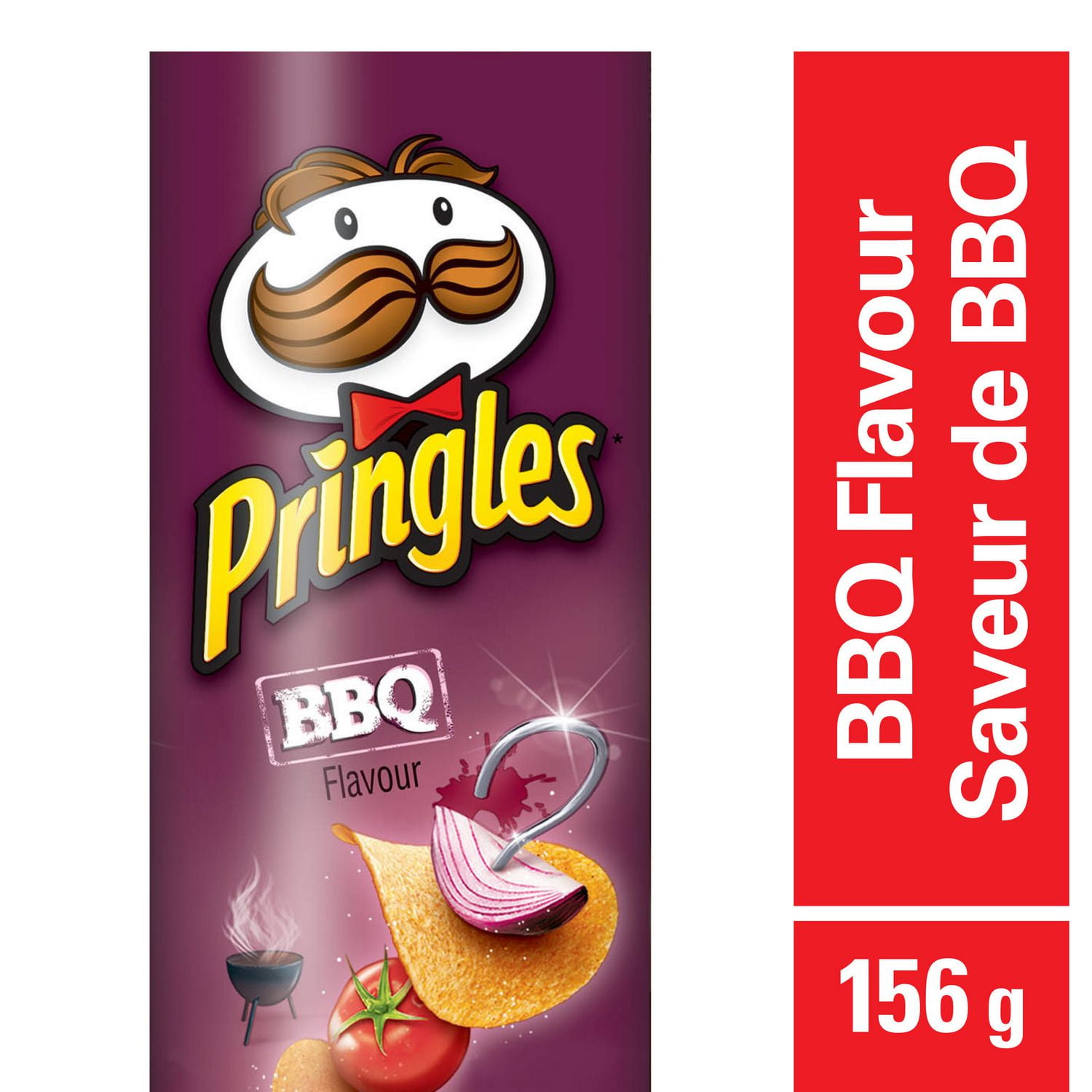 Pringles BBQ Flavour Potato Chips 156 G | Walmart Canada