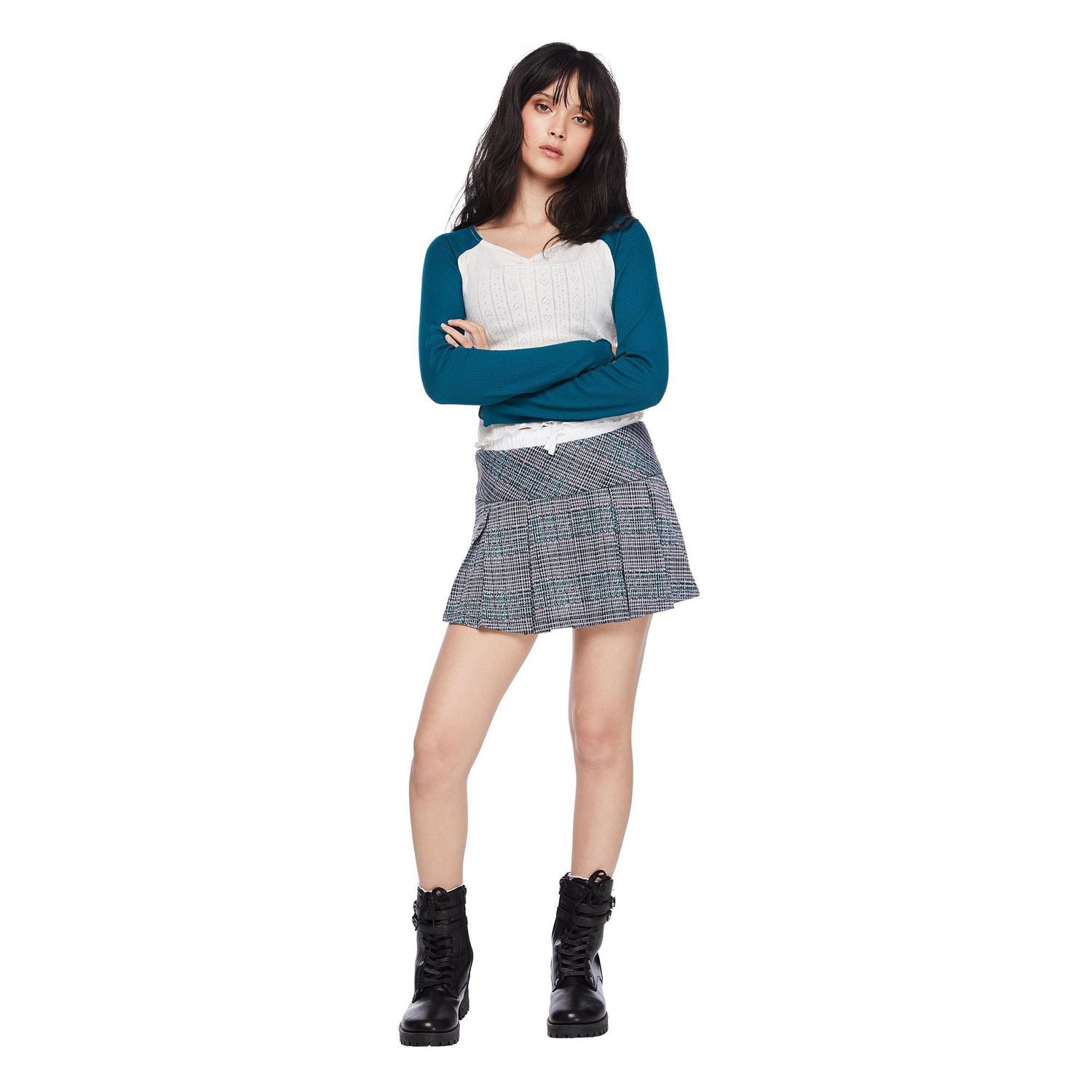 Click here for My Sisters Closet Girls Pull On Fooler Pleated Sko... prices