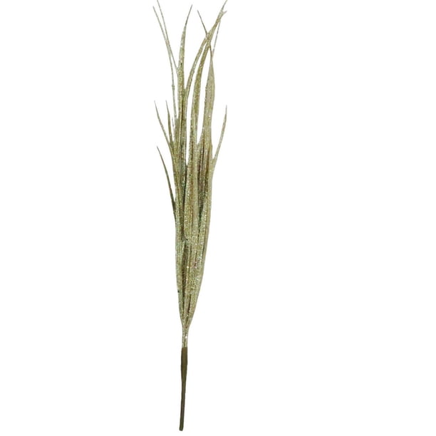 Holiday Time Champagne Gold Glitter Branch Pick, CHAMPAGNE GOLD BRANCH ...