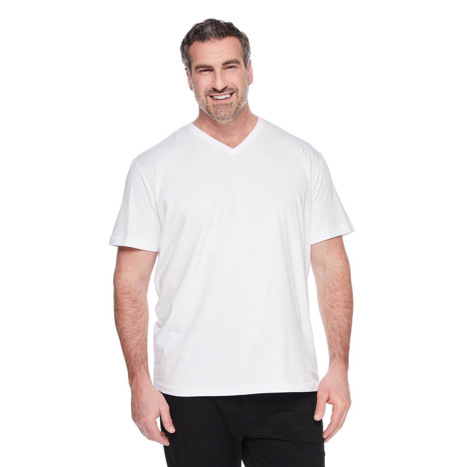 Click here for George Big Mens Stretch V-Neckline Tee 3xl prices