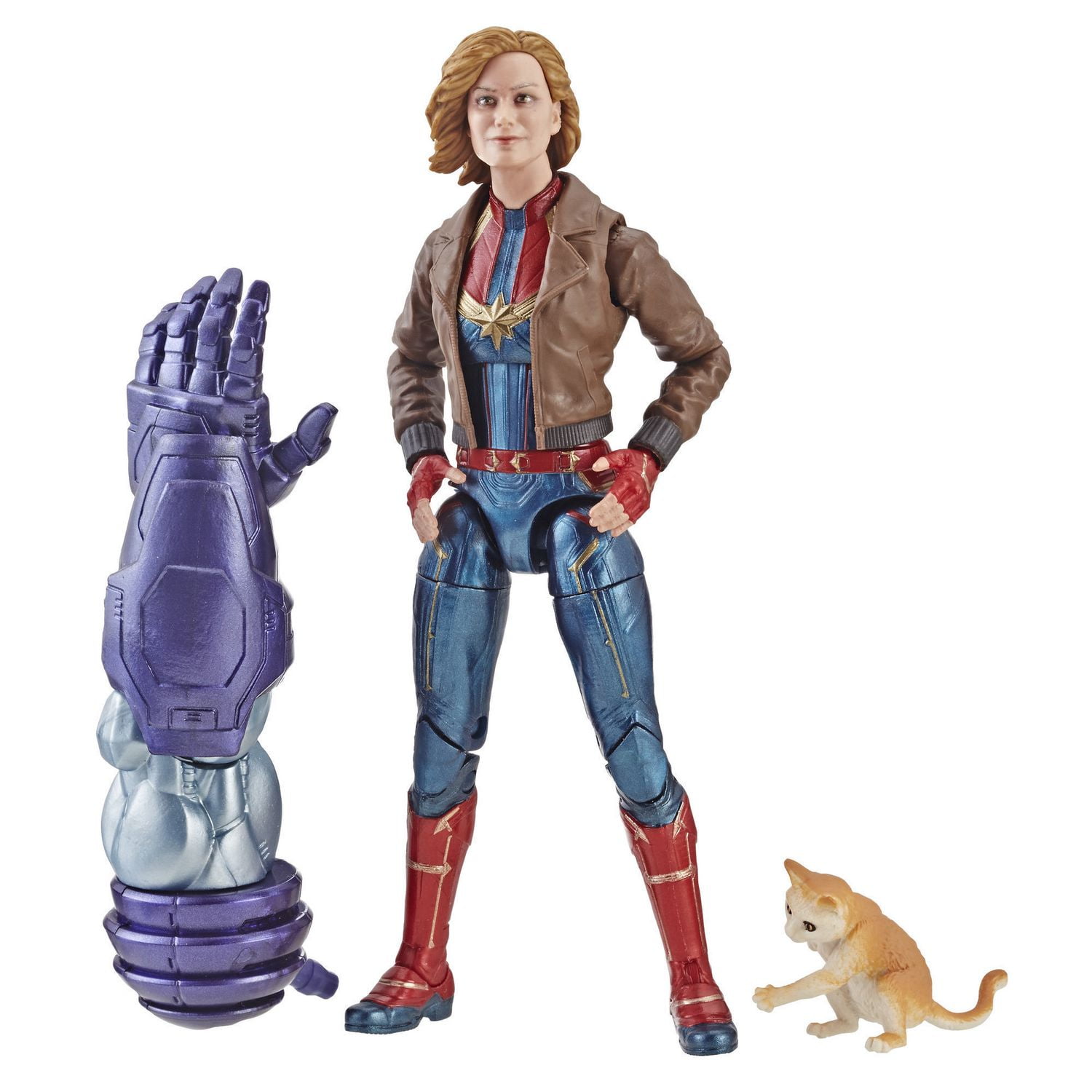 Captain Marvel 6 inch Legends Captain Marvel in Bomber Jacket