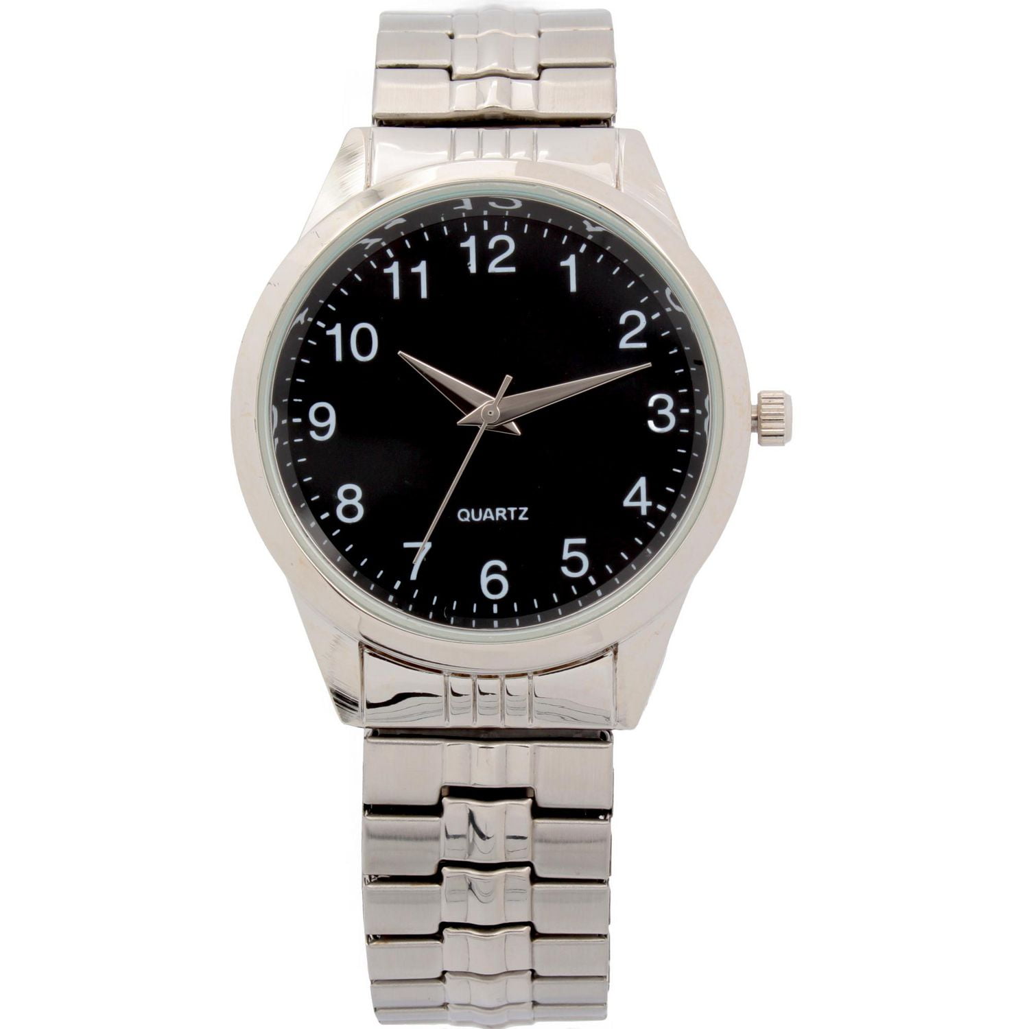 Click here for George Mens Silver Tone Expansion Watch One Size prices