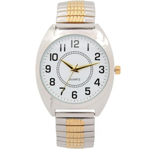 George Men's Silver Tone Expansion Watch - Walmart.ca