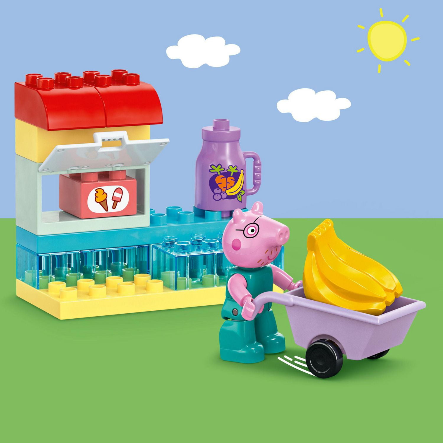 Peppa pig lego playset store