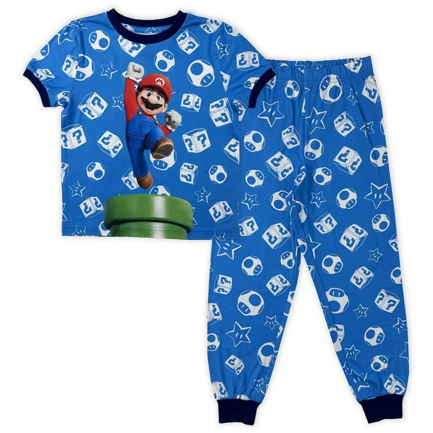 Super Mario Bros Boy's 2 piece pyjama set, Sizes XS to L - Walmart.ca