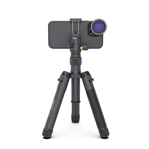 ShiftCam TravelPod Pro Travel-Friendly Full Height Tripod - Black ...