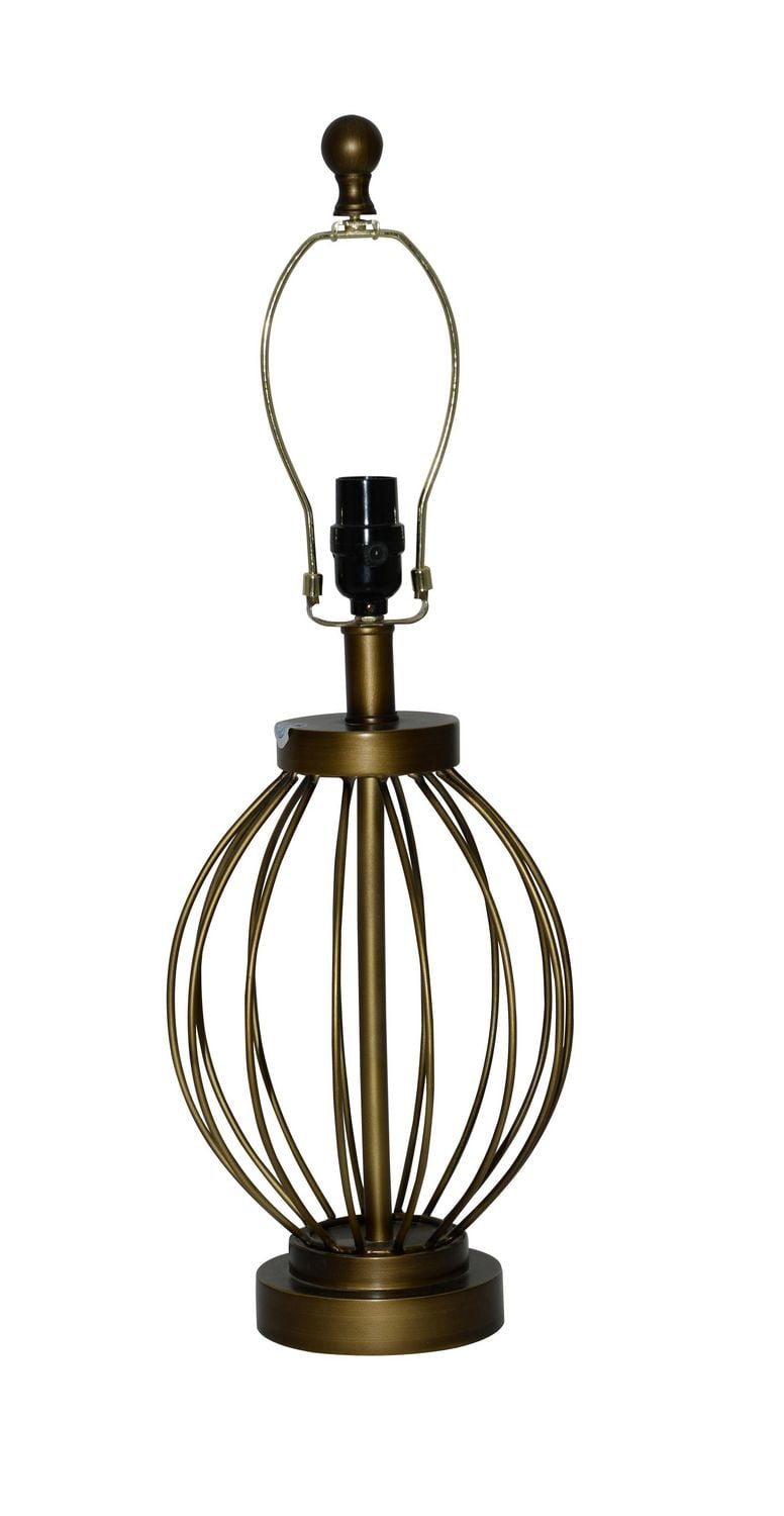 Home Trends 17'' Round Cage Lamp Base | Walmart Canada