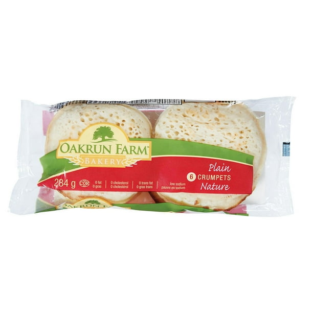 Oakrun Plain Crumpets, Plain Crumpets - Walmart.ca