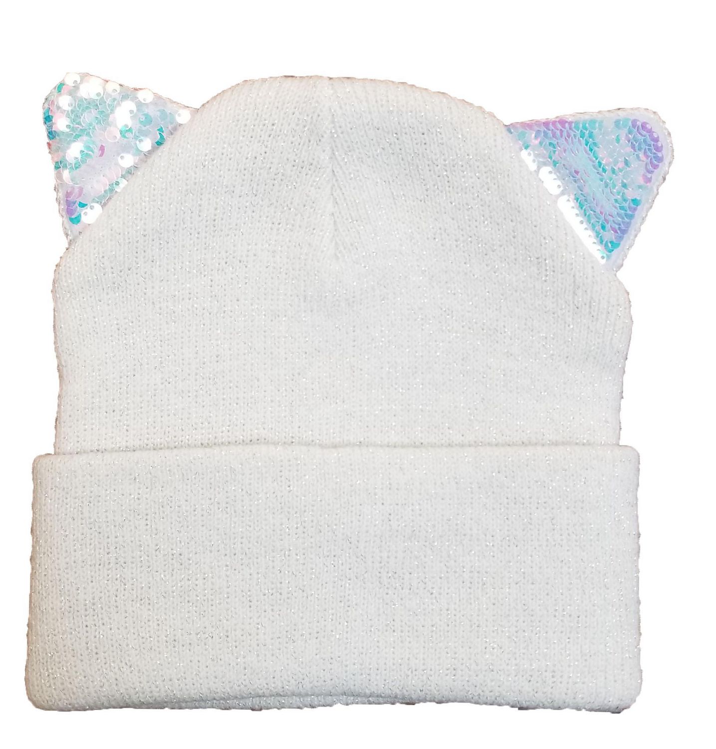 GENERIC SEQUIN CAT EAR TOQUE | Walmart Canada