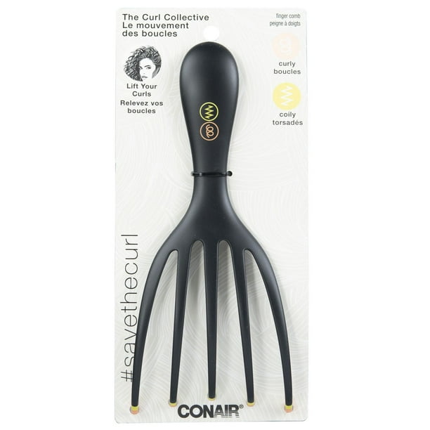 Curl Collective Curly/Coily Hair Finger Comb, Finger Comb - Walmart.ca