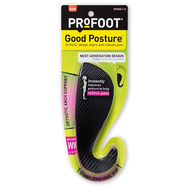 Good Posture Orthotic - Womens, Orthotic aligns and relieves pain ...