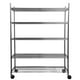 TRINITY 5-Tier Heavy Duty Wire Shelving Rack | 60" X 24" X 72" | Nsf ...