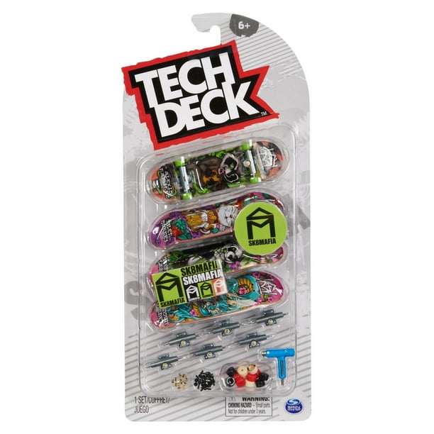 Tech Deck, Ultra DLX Fingerboard 4-Pack, Sk8Mafia, Collectible and ...