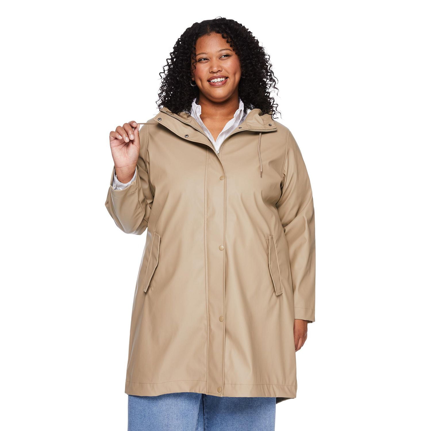 Click here for George Womens Plus Rain Jacket 1x prices
