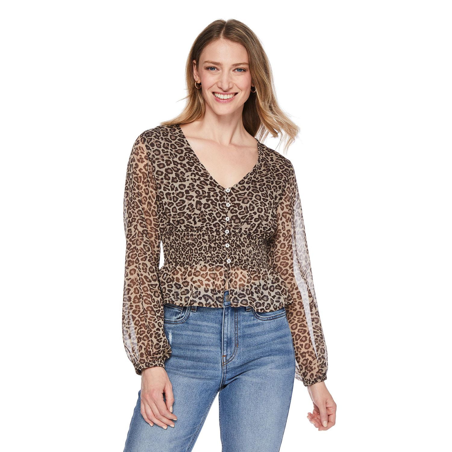 Click here for George Womens Smocked Blouse S prices