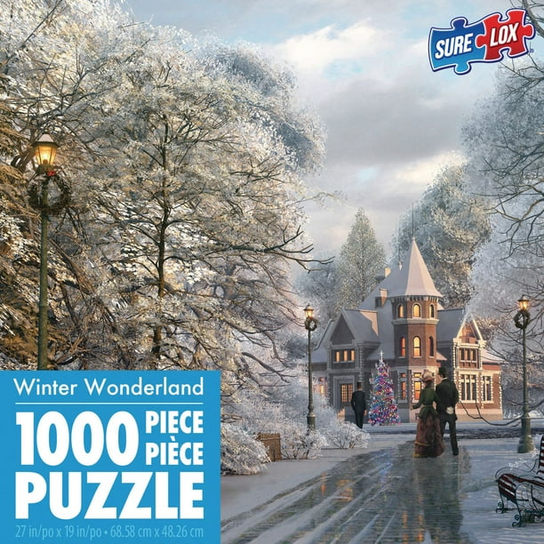 Sure-Lox 1000 Pc Winter Wonderland ™ Holiday Invitation Puzzle - Walmart.ca