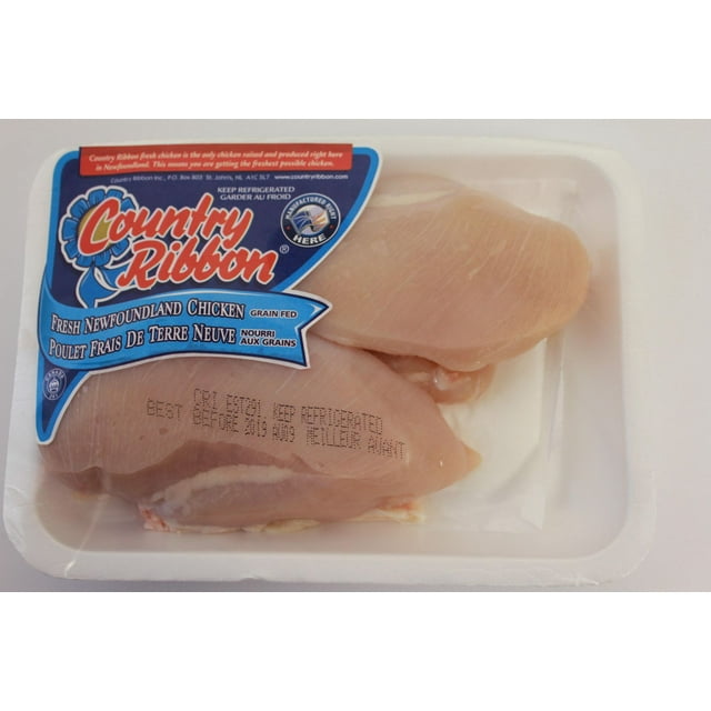 Country Ribbon Fresh Boneless Skinless Chicken Breast, CHKN BREAST BLS ...