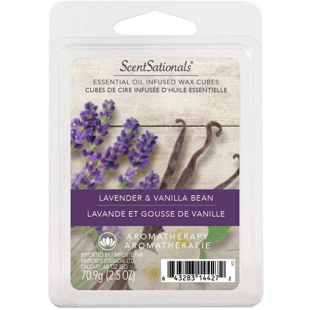 ScentSationals Scented Wax Cubes - Lavender & Vanilla Bean, 2.5 oz (70.9 g) - Walmart.ca