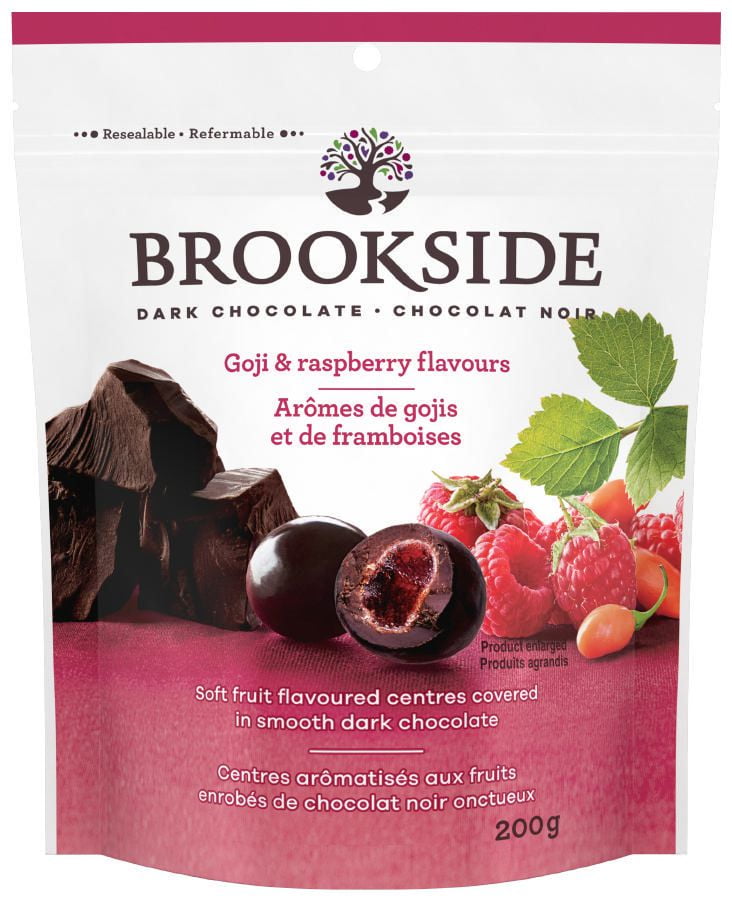 Hershey's Brookside Dark Chocolate Covered Goji And Raspberries ...