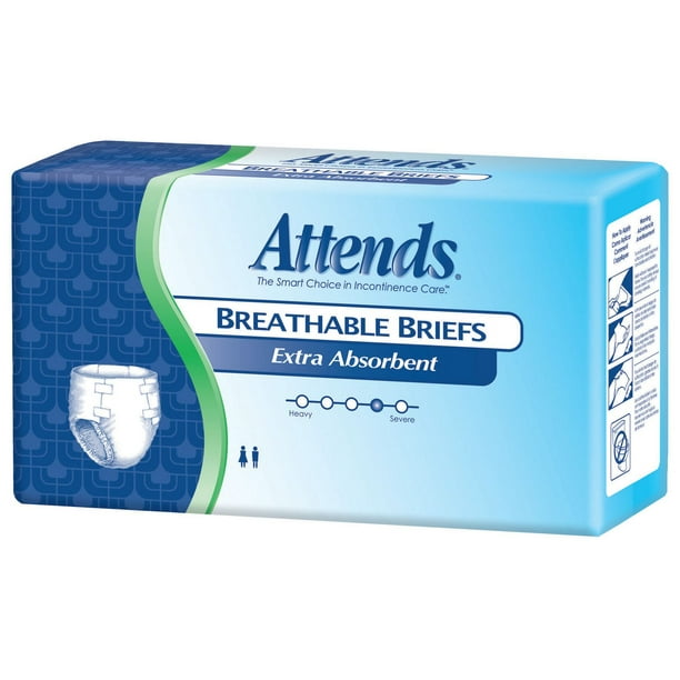 Attends Breathable Extra Absorbent Brief - Walmart.ca