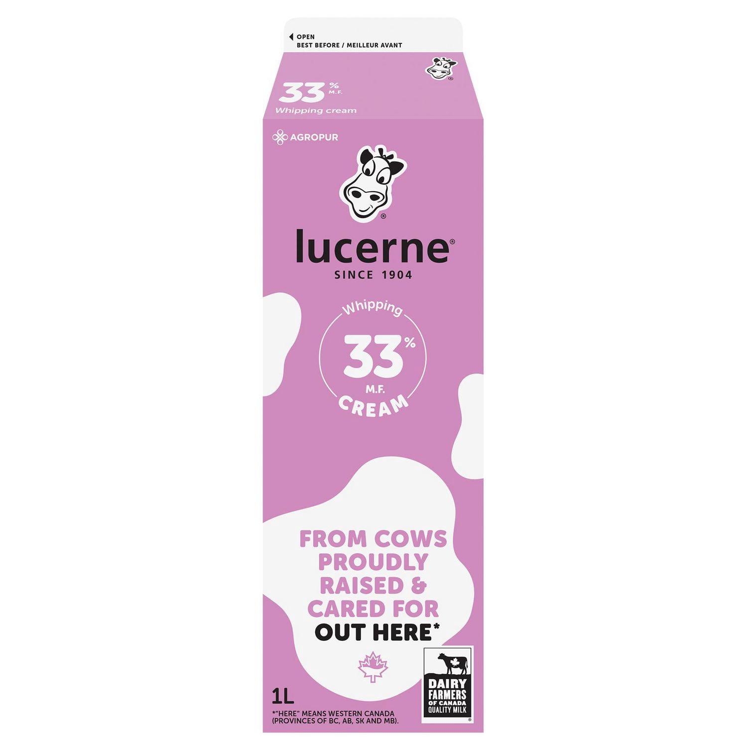 Lucerne 33% Whipping Cream | Walmart Canada