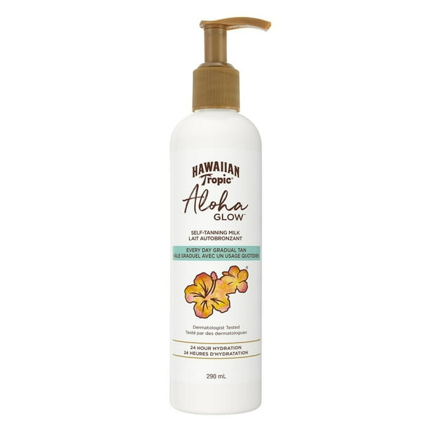 Hawaiian Tropic ®Aloha Glow™ Self-Tanning Milk Every Day Gradual Tan ...