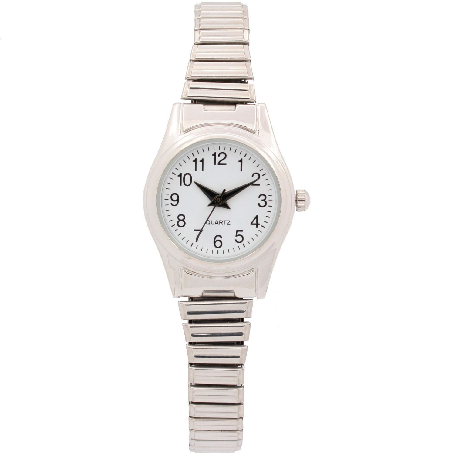 Click here for George Womens Silver-Tone Quartz Watch One Size prices