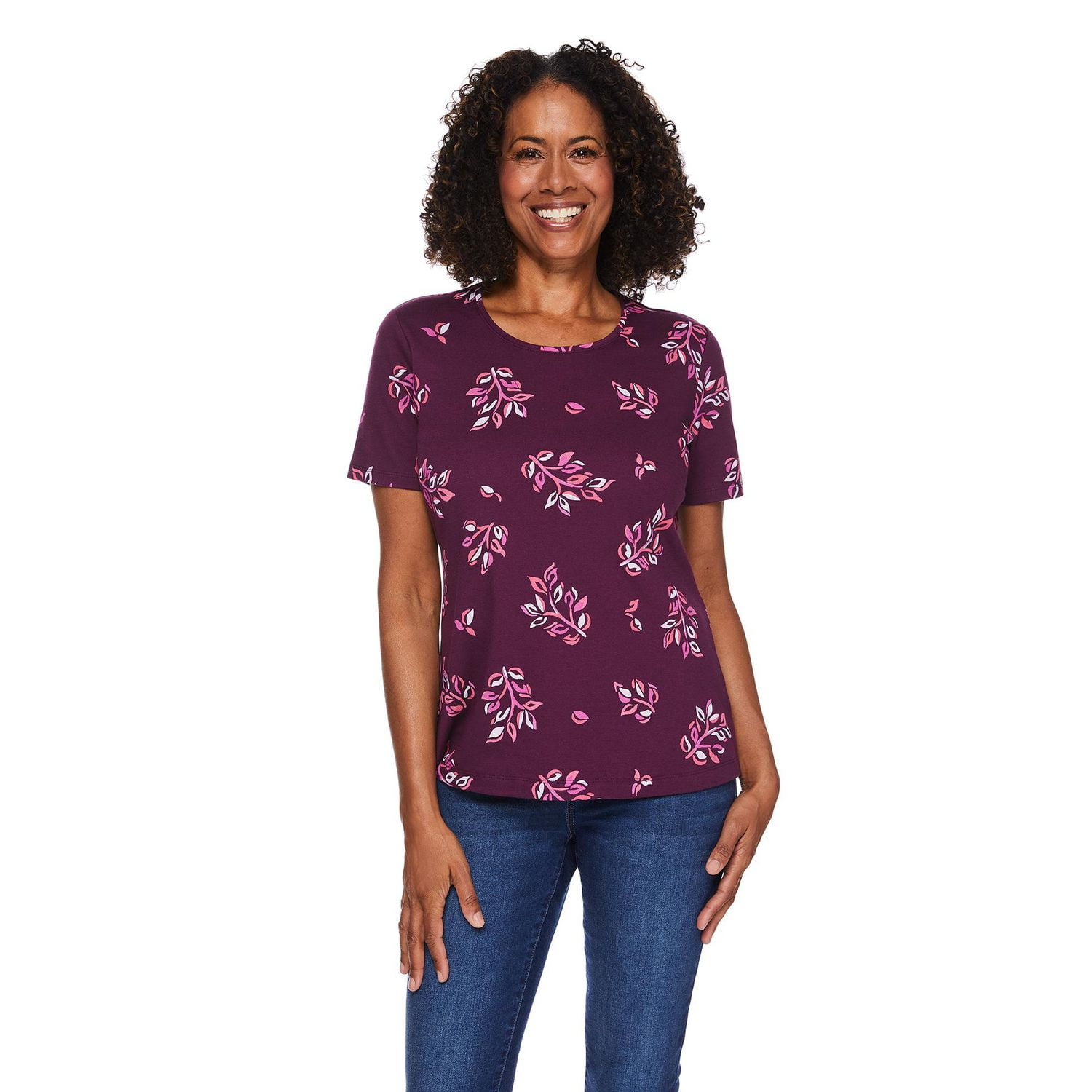 Iyla Women's Crew Neckline Top, Sizes S-XXL - Walmart.ca