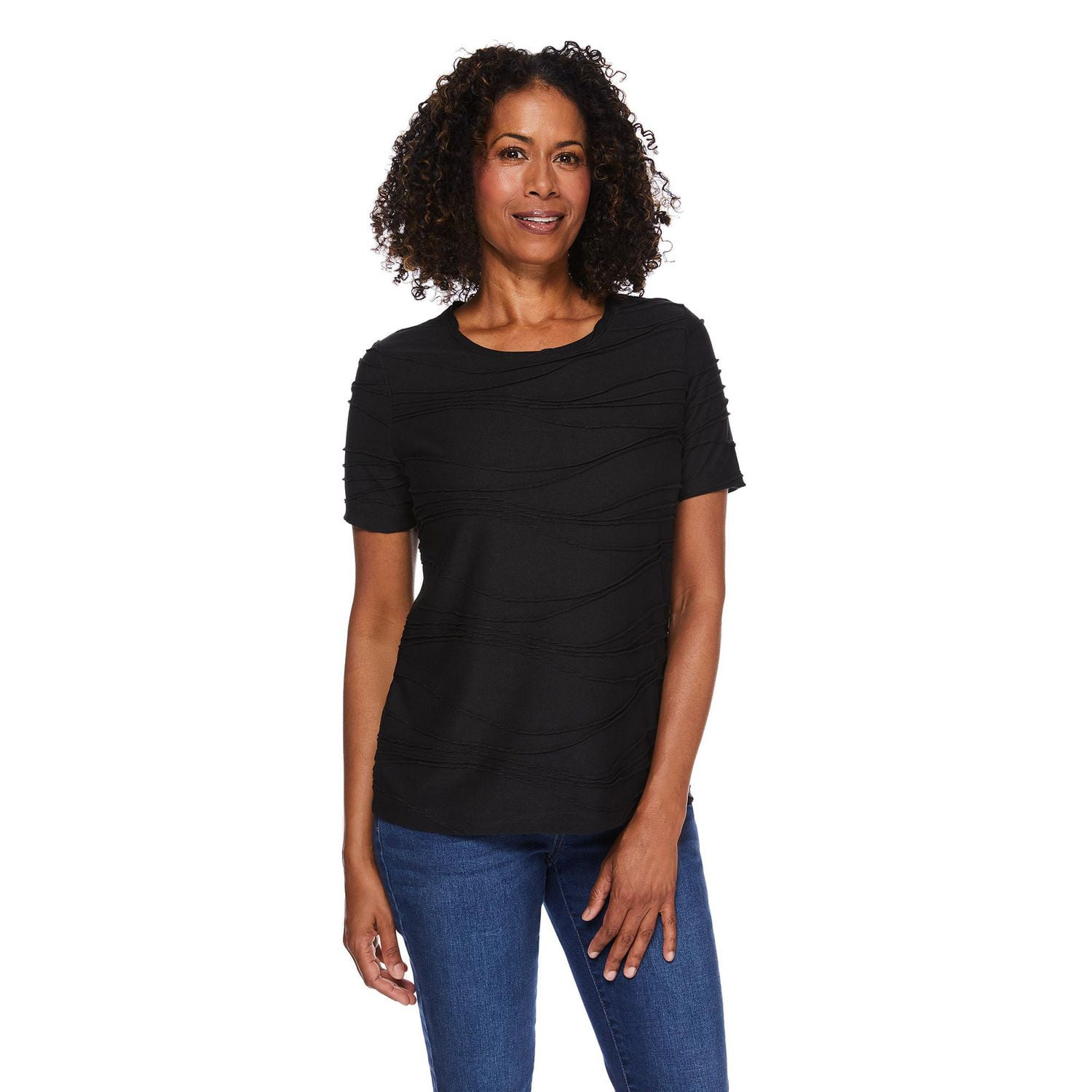 Click here for Iyla Womens Ripple Tee S prices