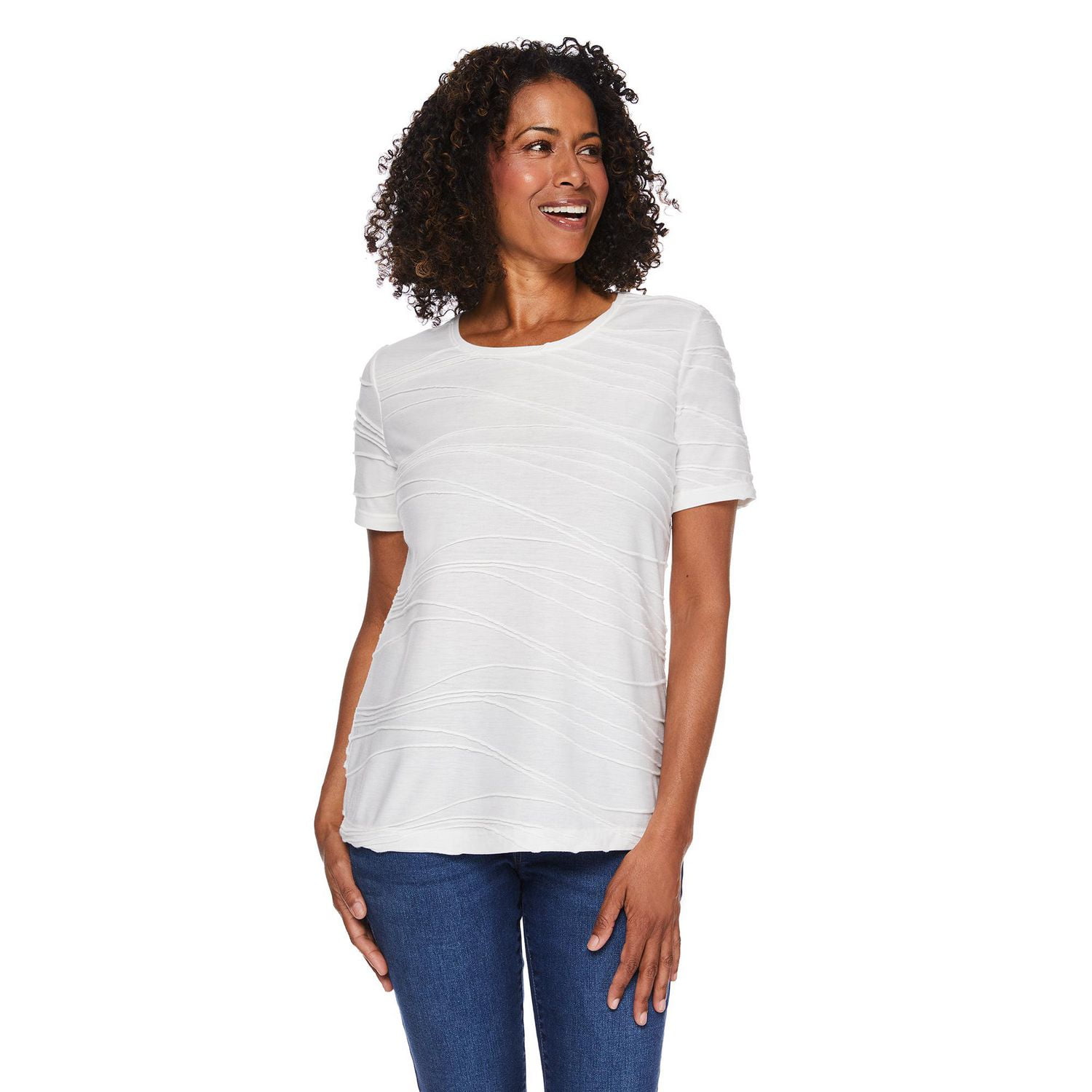Click here for Iyla Womens Ripple Tee M prices
