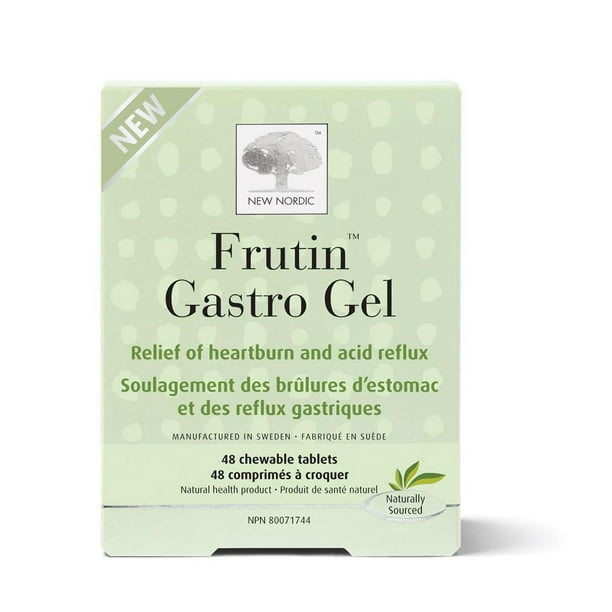 New Nordic Frutin Gastro Gel - 48 chewable tablets - Walmart.ca