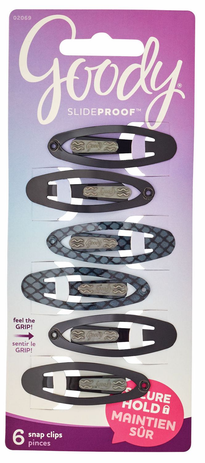 Goody Slideproof Snap Clips | Walmart Canada