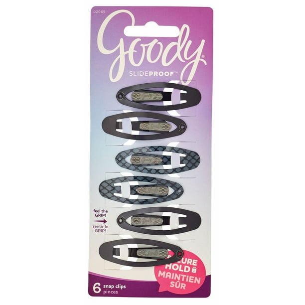 Goody Slideproof Snap Clips - Walmart.ca