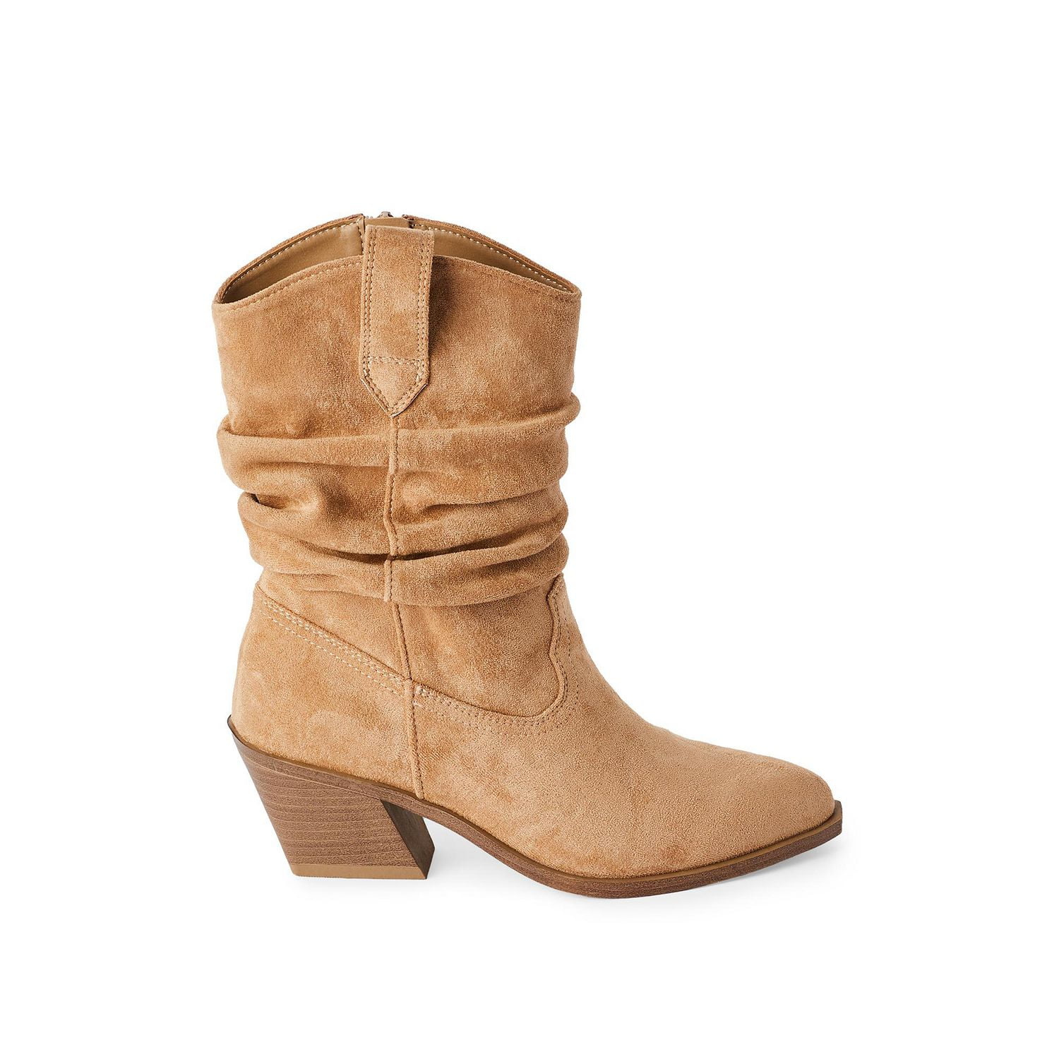 Click here for Time And Tru Womens Ruched Boots 7 prices