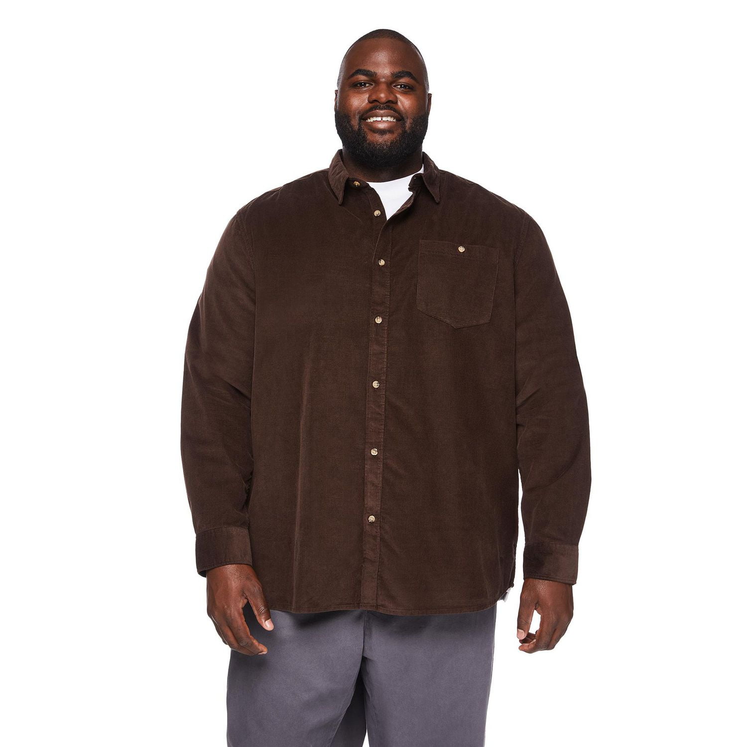 Click here for George Big Mens Corduroy Shirt 3xl prices