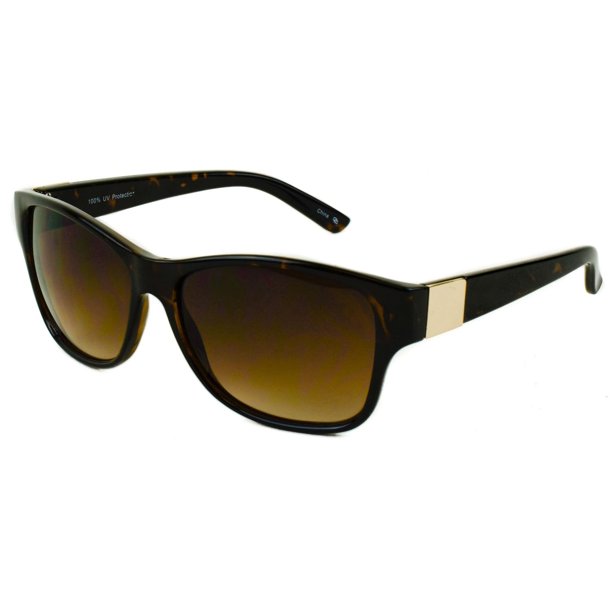 George Ladies Polarized Tortoise Shell Wrap Sunglasses - Walmart.ca