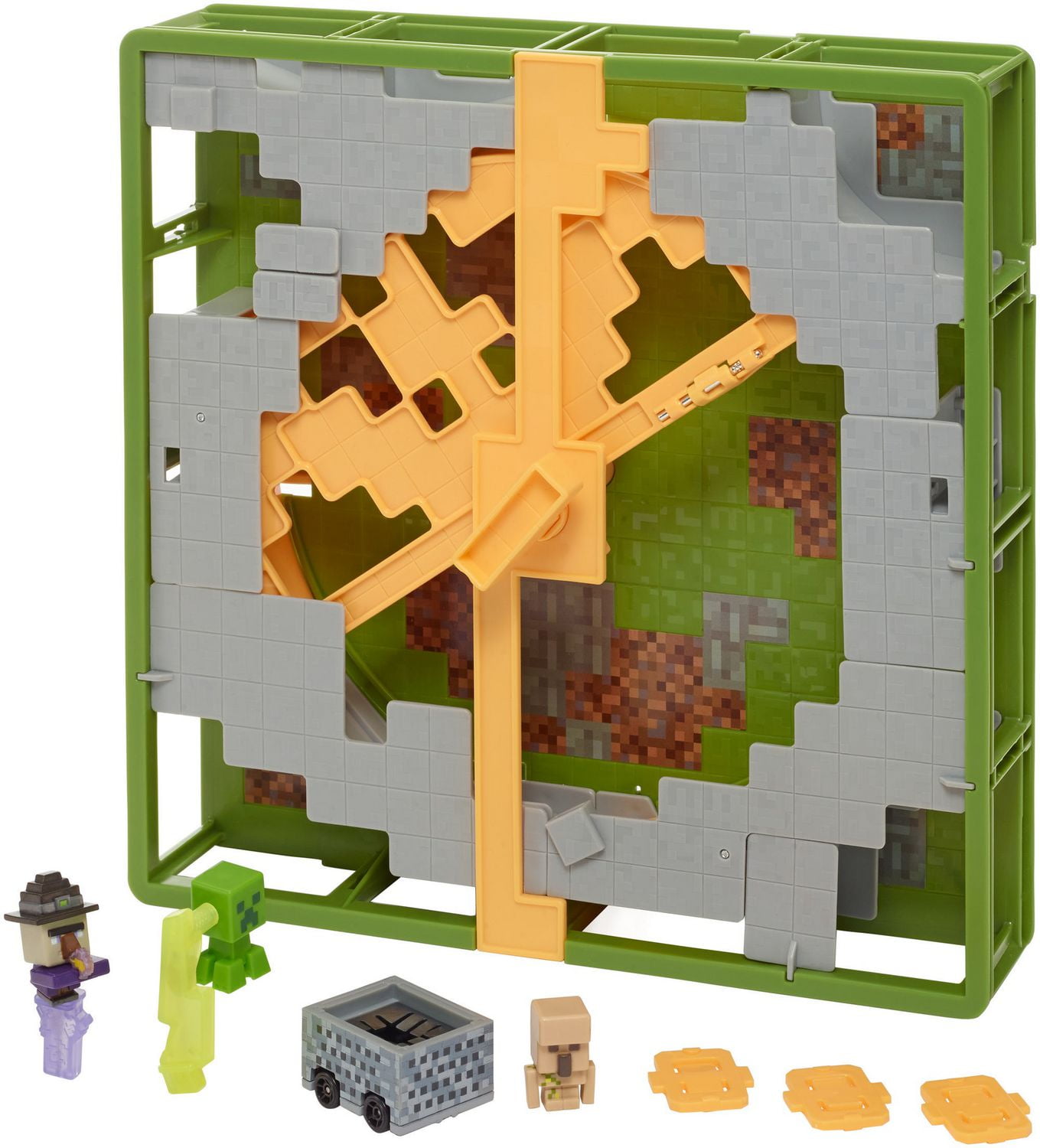 Hot Wheels Minecraft Track Blocks Plains Coaster | Walmart Canada