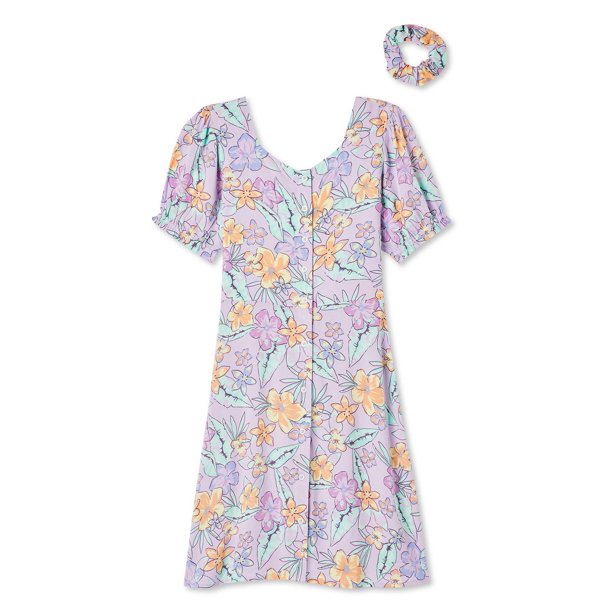 George Girls' Smocked Back Dress - Walmart.ca