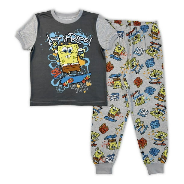 Sponge Bob Boy`s 2 piece pyjama set - Walmart.ca