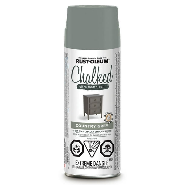 Rust-Oleum Specialty Country Gray Chalked Paint, 340 g - Walmart.ca