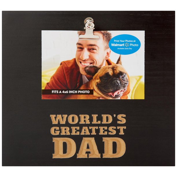 Way To Celebrate Father's Day Metal Clip Photo Frame - Walmart.ca