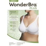 WonderBra Plus Style No Poke Underwire Bra, Sizes B42-44DD - Walmart.ca