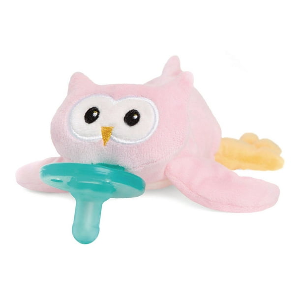Wubbanub Infant Baby Pacifier - Pink Owl - Walmart.ca