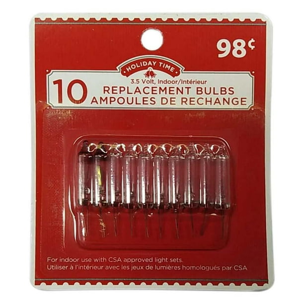 HOLIDAY TIME REPLACEMENT BULBS - Walmart.ca